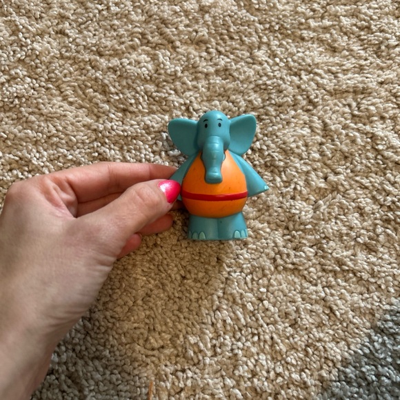 Disney | Toys | Dinky Elephant Disneys Jo Jos Circus 203 Blue Pvc ...